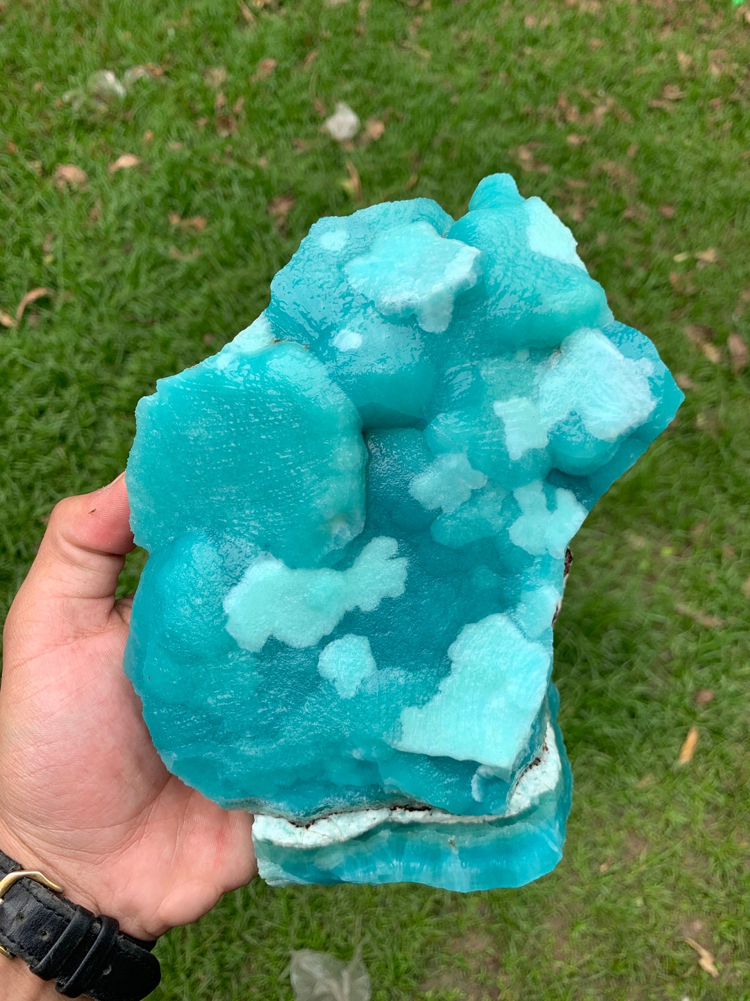 5.2lbs AAA Grade Smithsonite Specimen-real Crystal Specimen-smithsonite ...