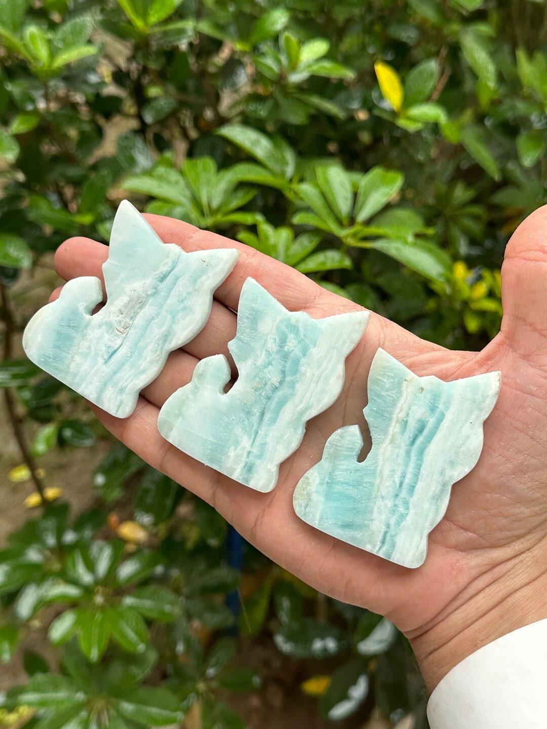 Rare Quality Caribbean Cat- Caribbean Calcite Carving - Gemstone ...