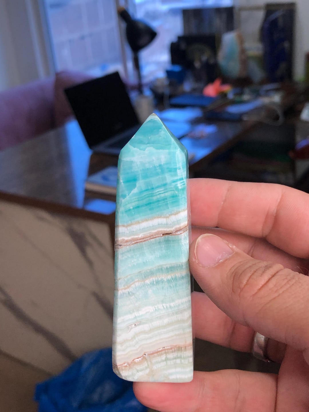 Rare Quality Smithsonite Towers -cute Real Crystal Tower - Hemimorphite ...