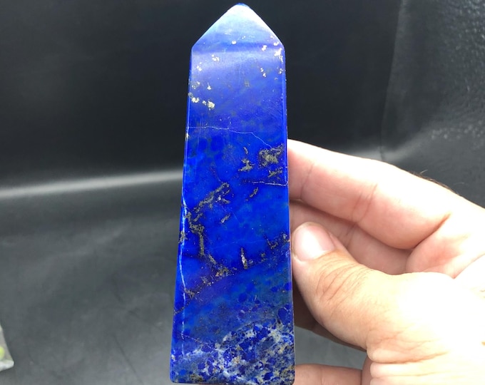 Deep Blue Lapis Lazuli Tower-lapis Lazuli Tower-gemstone Tower-lapis ...