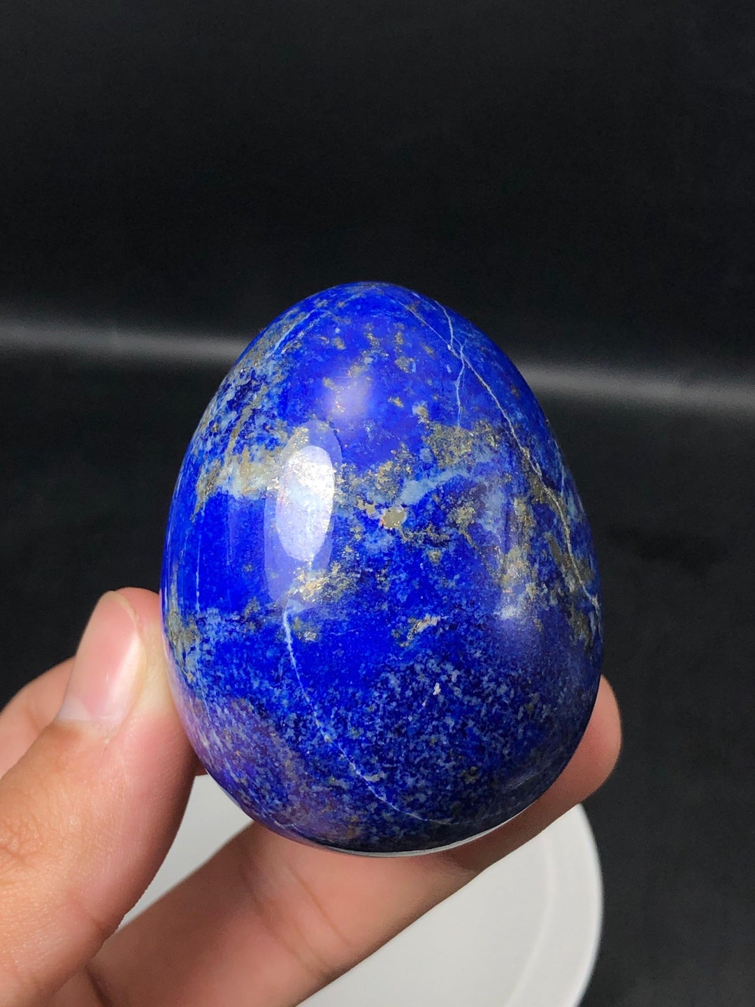 Deep Blue Lapis Lazuli Egg-cute Crystal Egg-lapis Lazuli Egg-lapis Egg ...