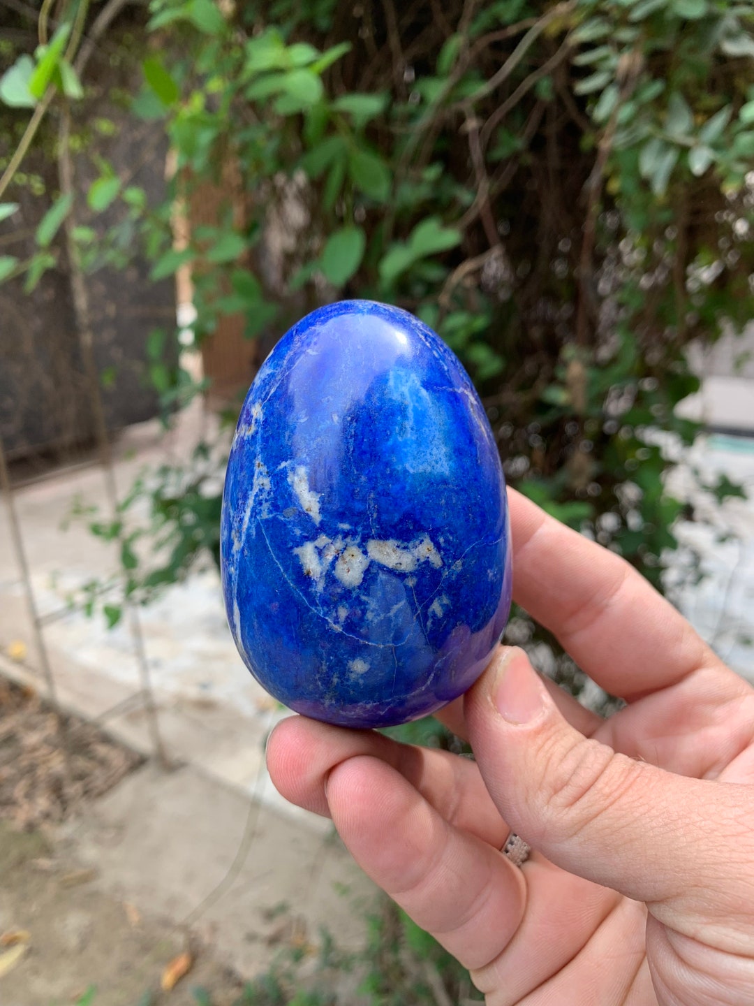 Deep Blue Lapis Lazuli Egg-cute Crystal Egg-lapis Lazuli Egg-lapis Egg ...