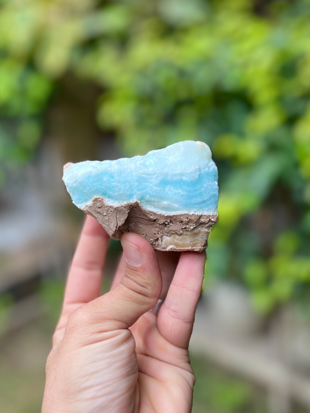 Rare Quality Caribbean Calcite Raw -cute Real Crystal Pendants ...