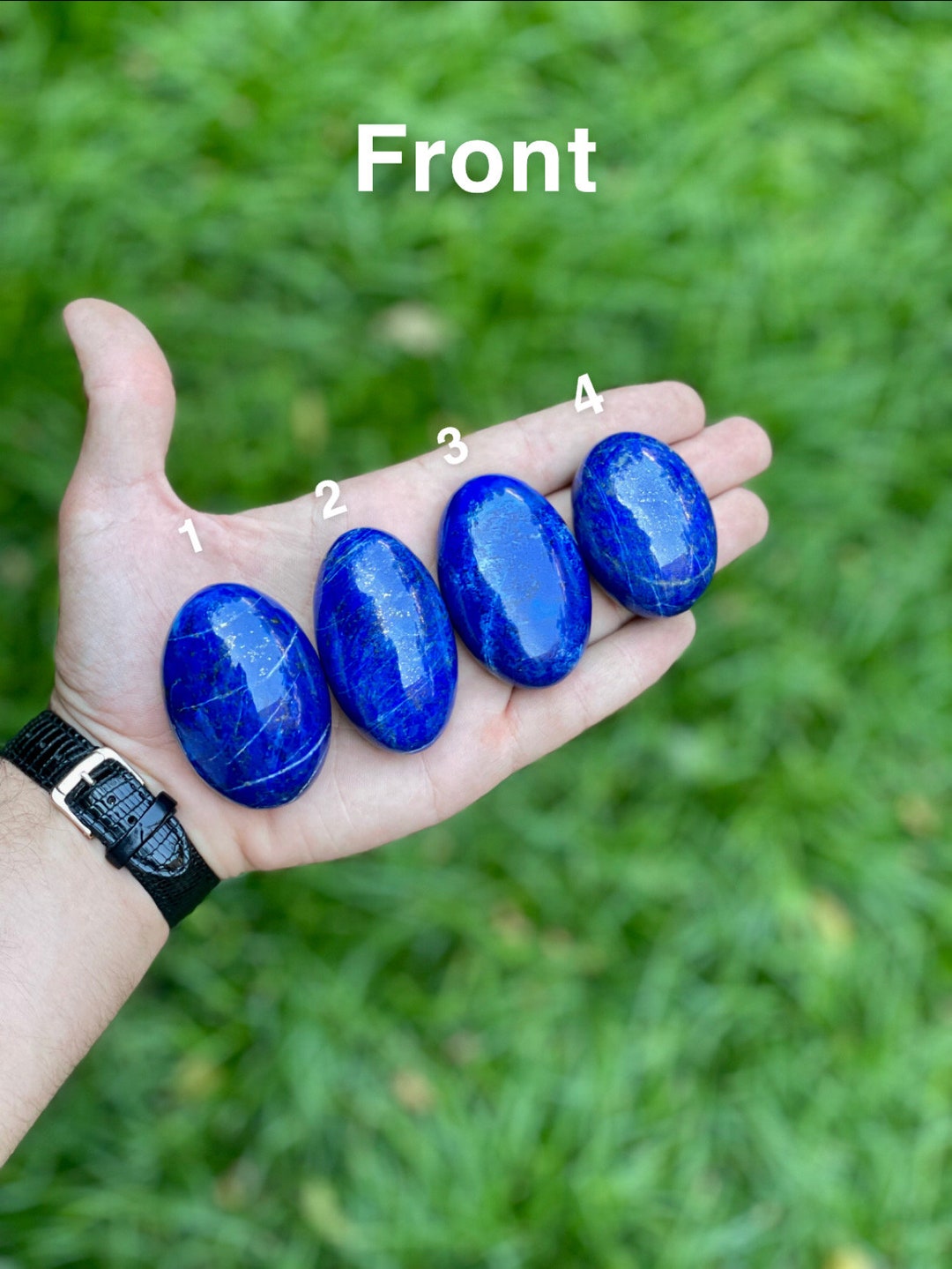 Premium Quality Lapis Lazuli Palm- Lapis Palm - Gemstone Palm-cute Real ...
