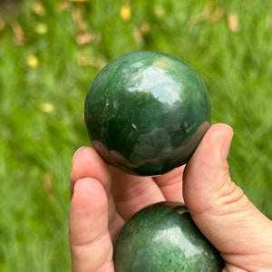 Rare Quality Nephrite Jade Sphere Nephrite Sphere cute Real - Etsy