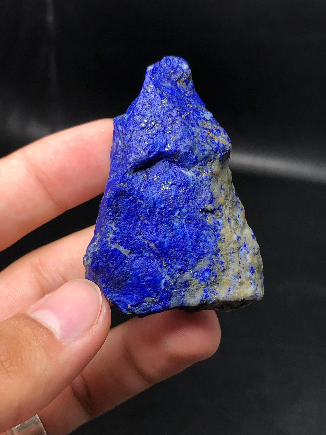 AAA Lapis Lazuli Raw Freeform – Deep Blue Gemstone With Golden Mica - Etsy