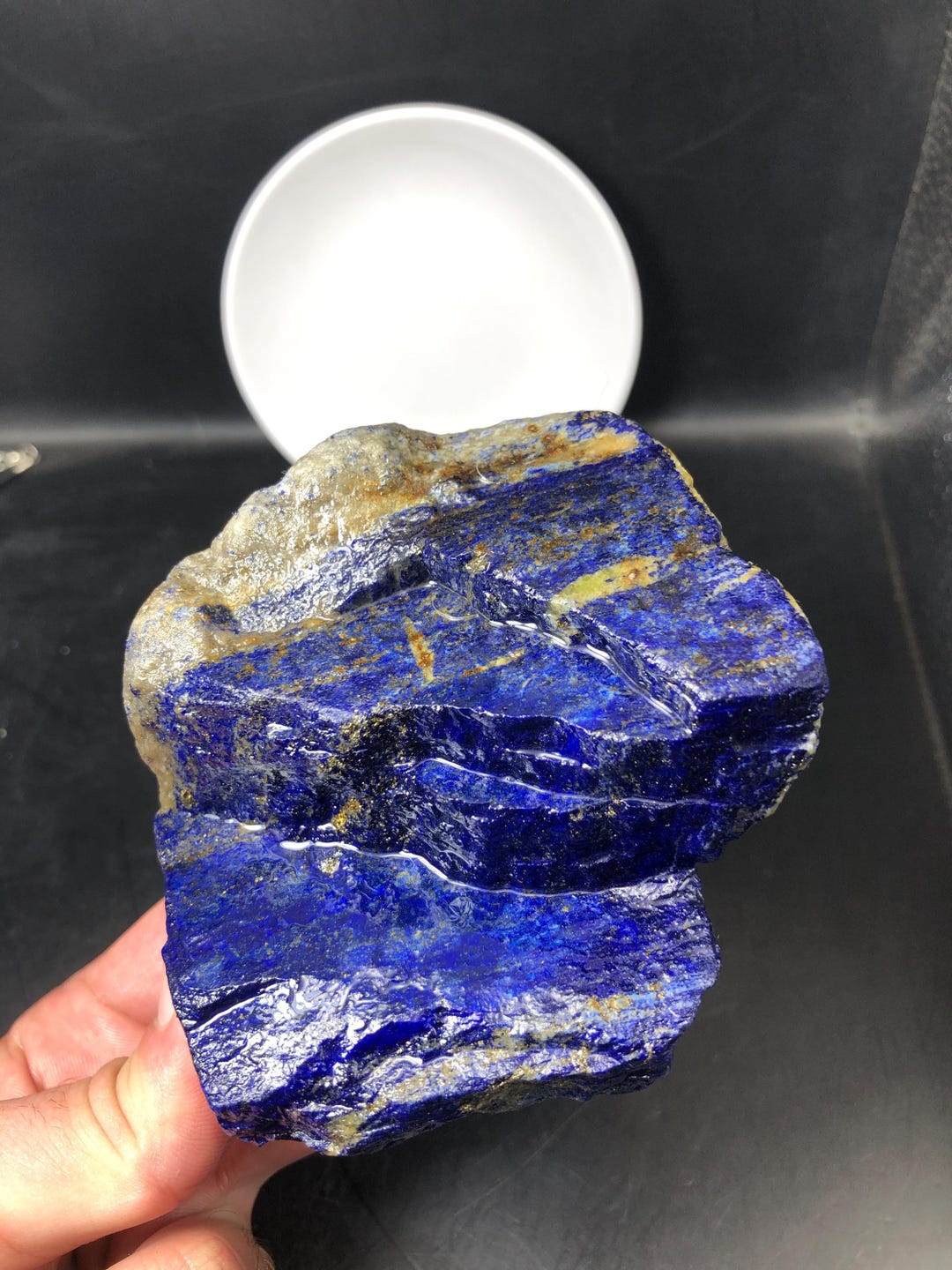 AAA Lapis Lazuli Raw Freeform – Deep Blue Gemstone With Golden Mica - Etsy