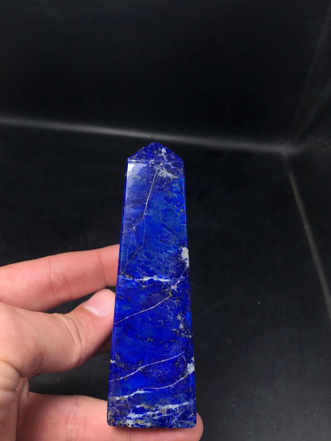 Deep Blue Lapis Lazuli Tower-lapis Lazuli Tower-gemstone Tower-lapis ...