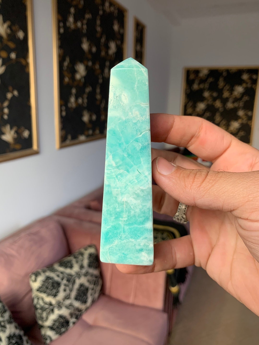 Rare Quality Smithsonite Towers -cute Real Crystal Tower - Smithsonite ...