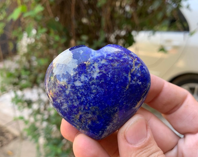 Premium Quality Lapis Lazuli Heart- Lapis Heart - Gemstone Heart-cute ...