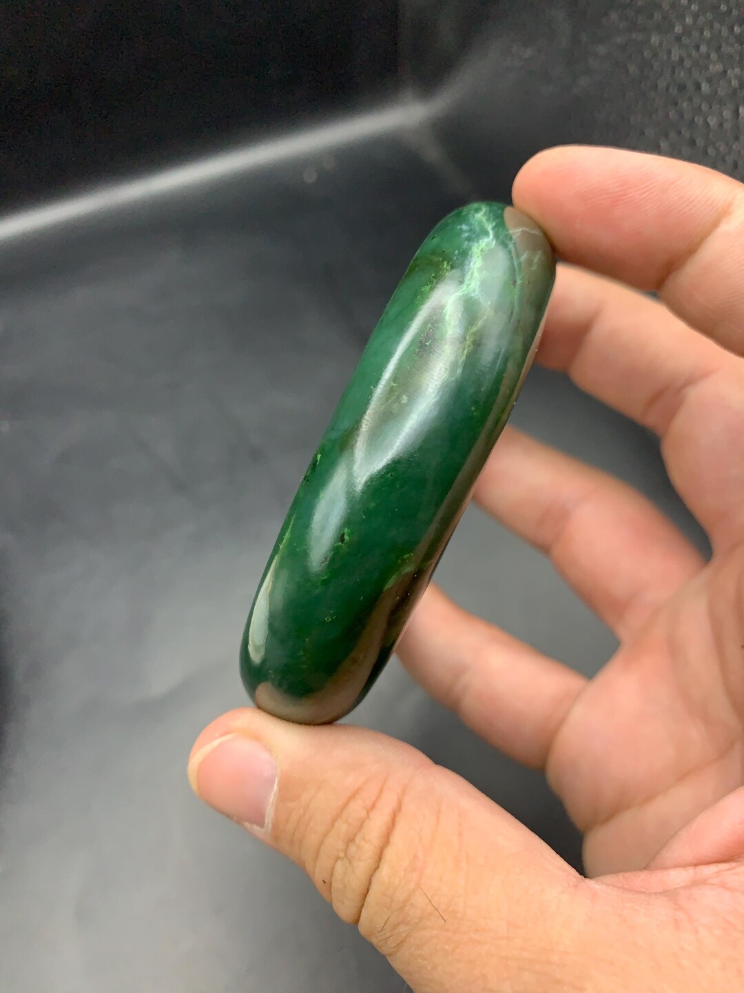 AAA Grade Nephrite Jade Handmade Bangles-handmade Nephrite Bangles ...