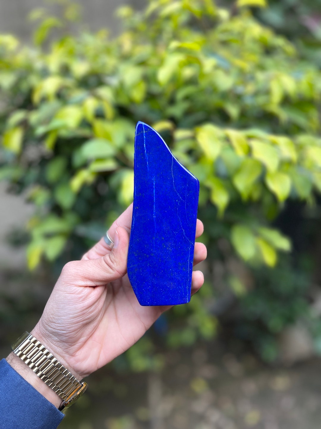 AAA Grade Lapis Lazuli - Lapis Lazuli Freeform- Gemstone Freeform- Hand ...