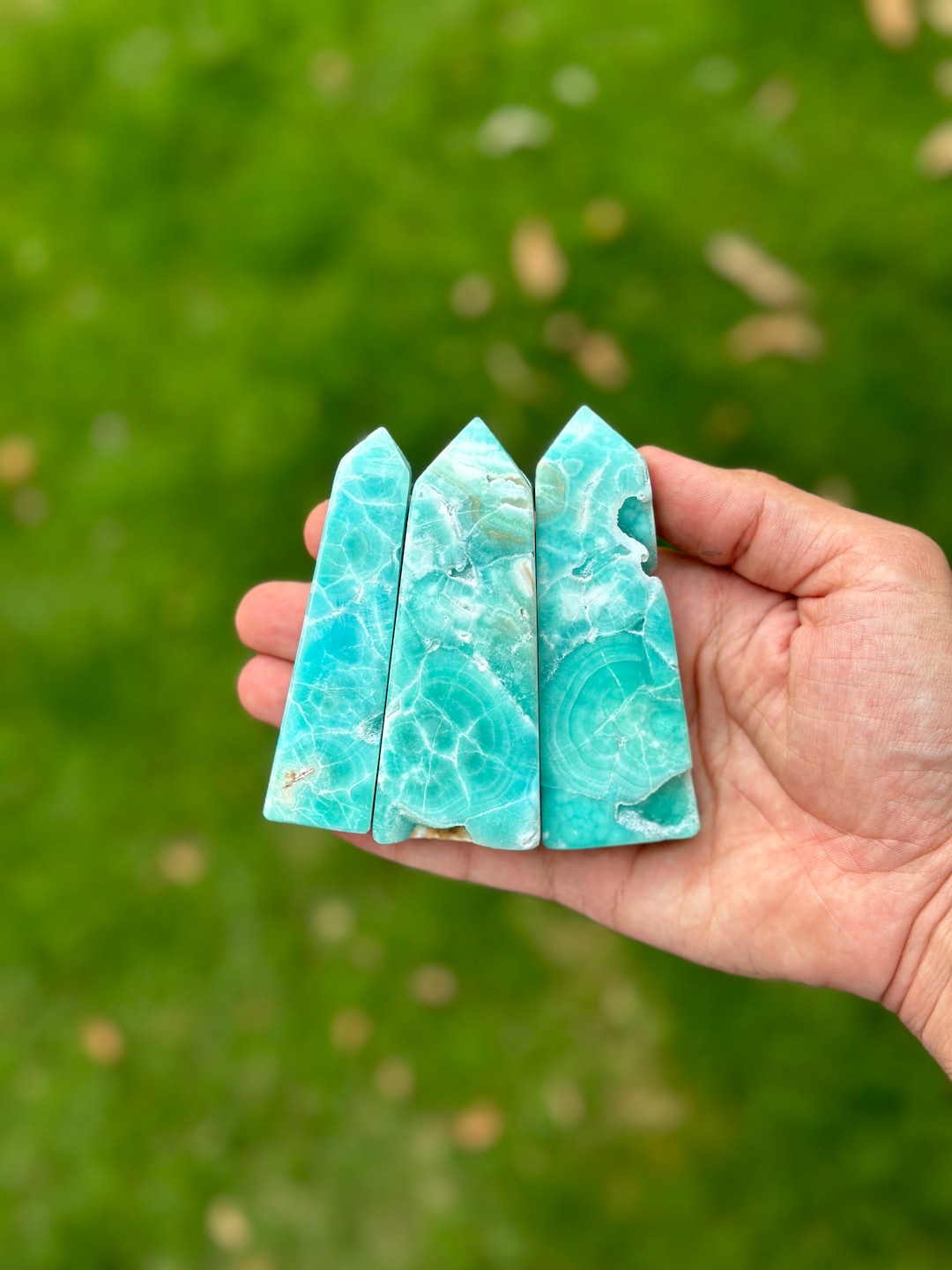 Rare Quality Smithsonite Towers -cute Real Crystal Tower - Smithsonite ...