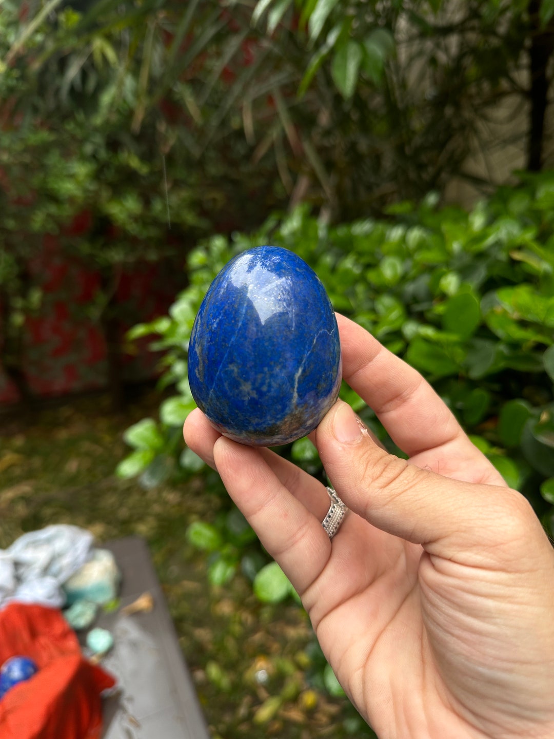 Deep Blue Lapis Lazuli Egg-cute Crystal Egg-lapis Lazuli Egg-lapis Egg ...