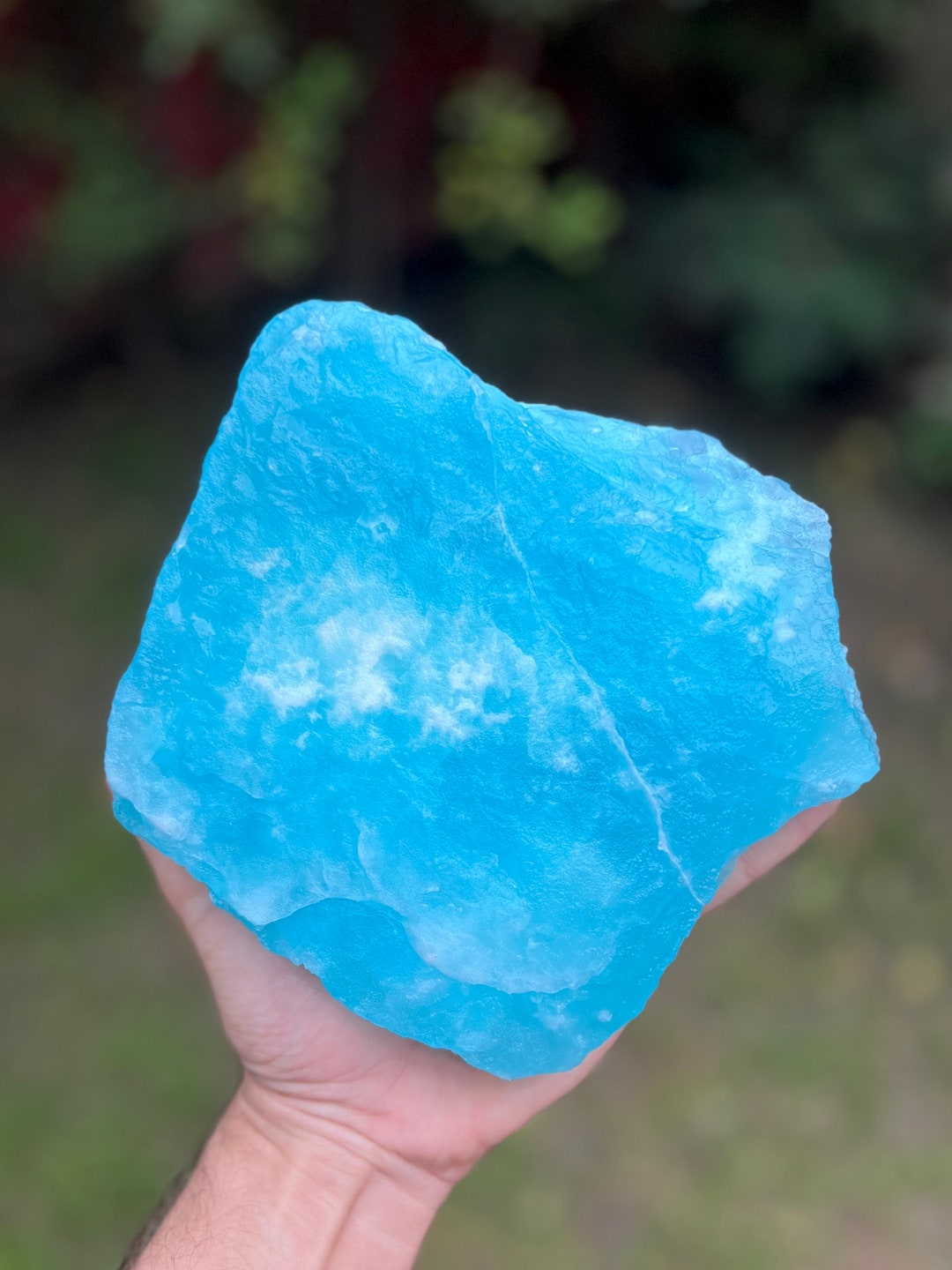 Rare Quality Caribbean Calcite Freeform -cute Real Crystal Pendants ...