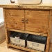 Rustic Bathroom Vanity Custom Wooden Vanity Bathroom Furniture Bespoke ...
