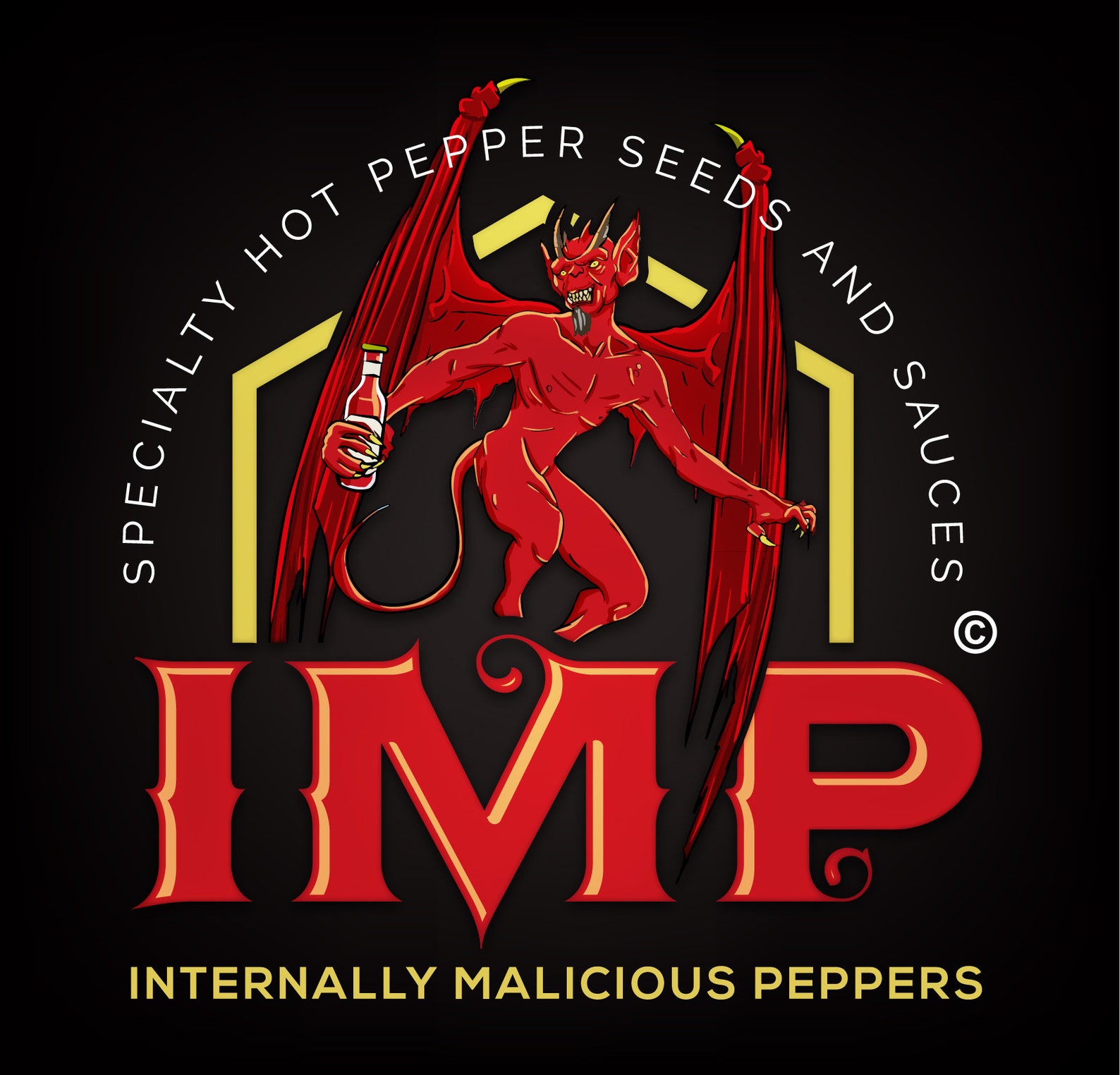 Imp's Playful Peach Hot Sauce - Etsy