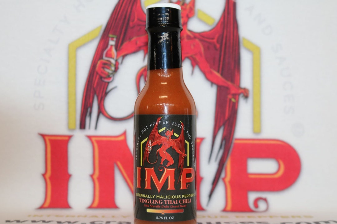 Tingling Thai Chili (thai Chili and Ginger Based Hot Sauce) - Etsy