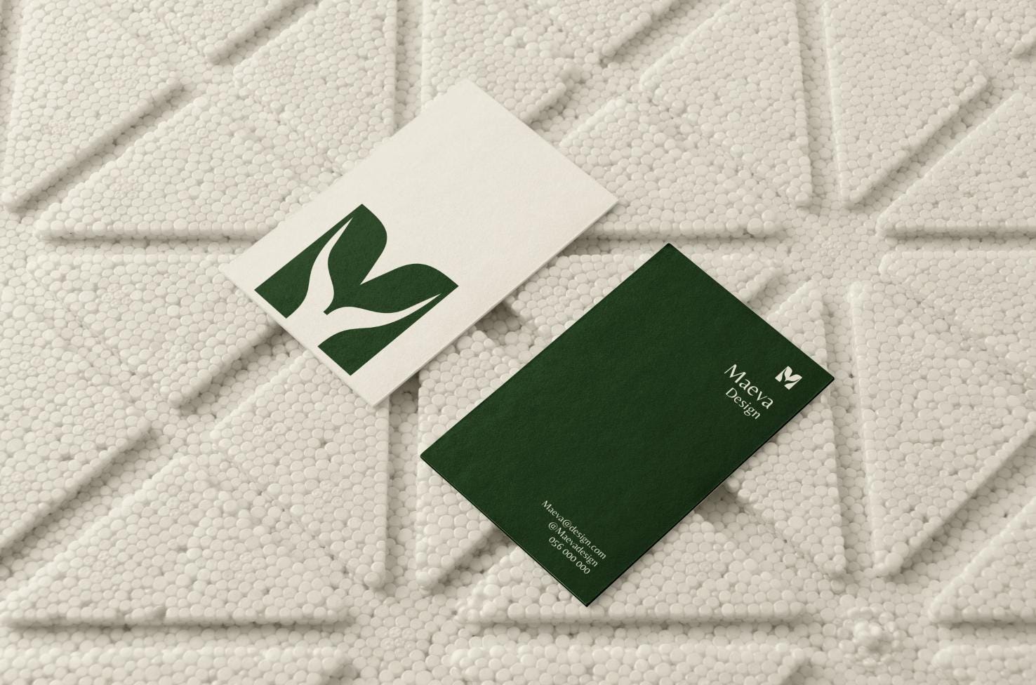 Business Card Template - Minimal Branding Style - Etsy