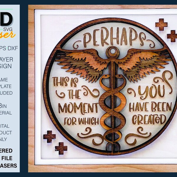 Nurse Shadow Box Svg - Etsy