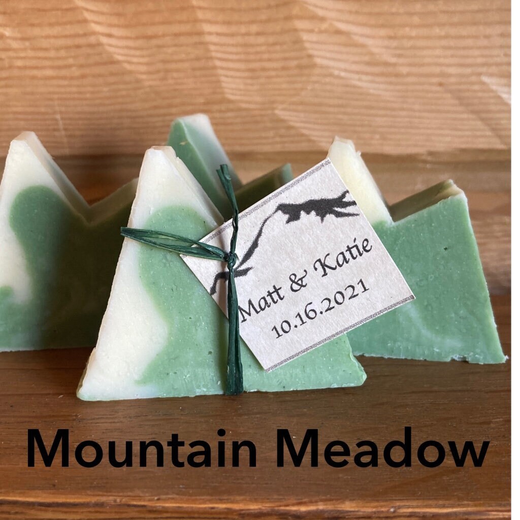 Mountain Soap Favors: Personalized Bridal Shower, Wedding Guest Soaps ...