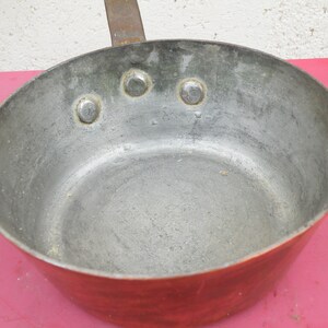 Antique French Copper Windsor Pan Stamped PAA Metal Handle - Etsy