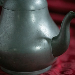 Vintage Pewter? Tea Pot - Etsy