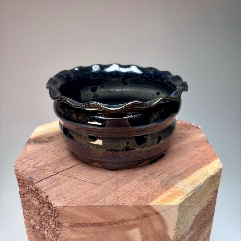 Petal Pot | Ceramic Planter | Pottery Planter With Drain Hole ...