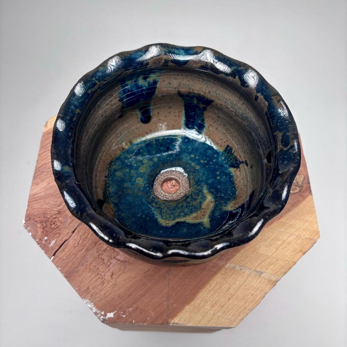Petal Pot | Ceramic Planter | Pottery Planter With Drain Hole ...