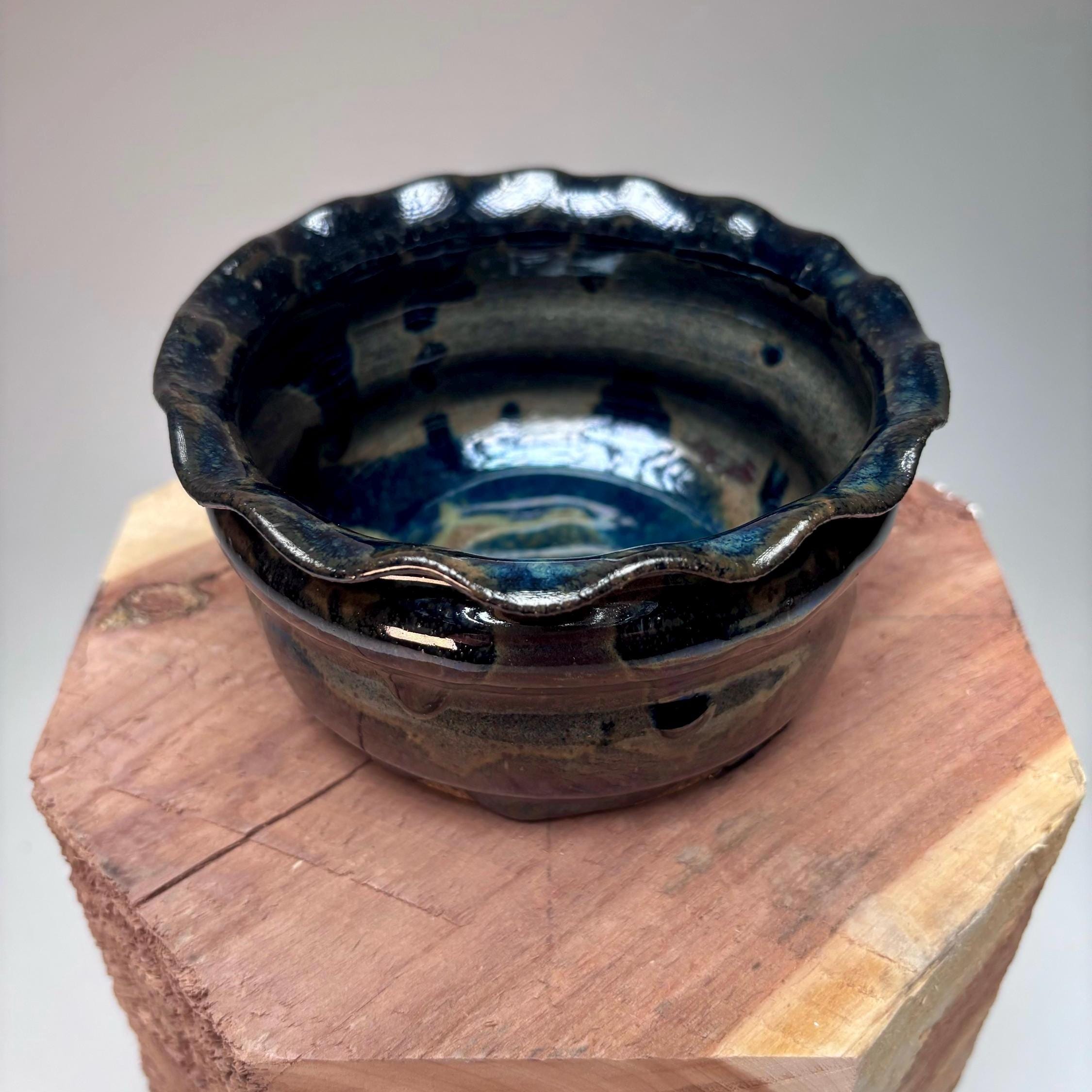 Petal Pot | Ceramic Planter | Pottery Planter With Drain Hole ...