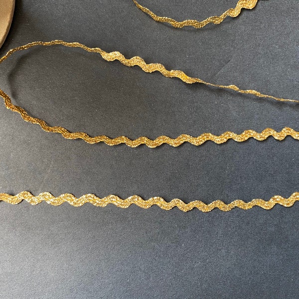 Gold Rick Rack - Etsy