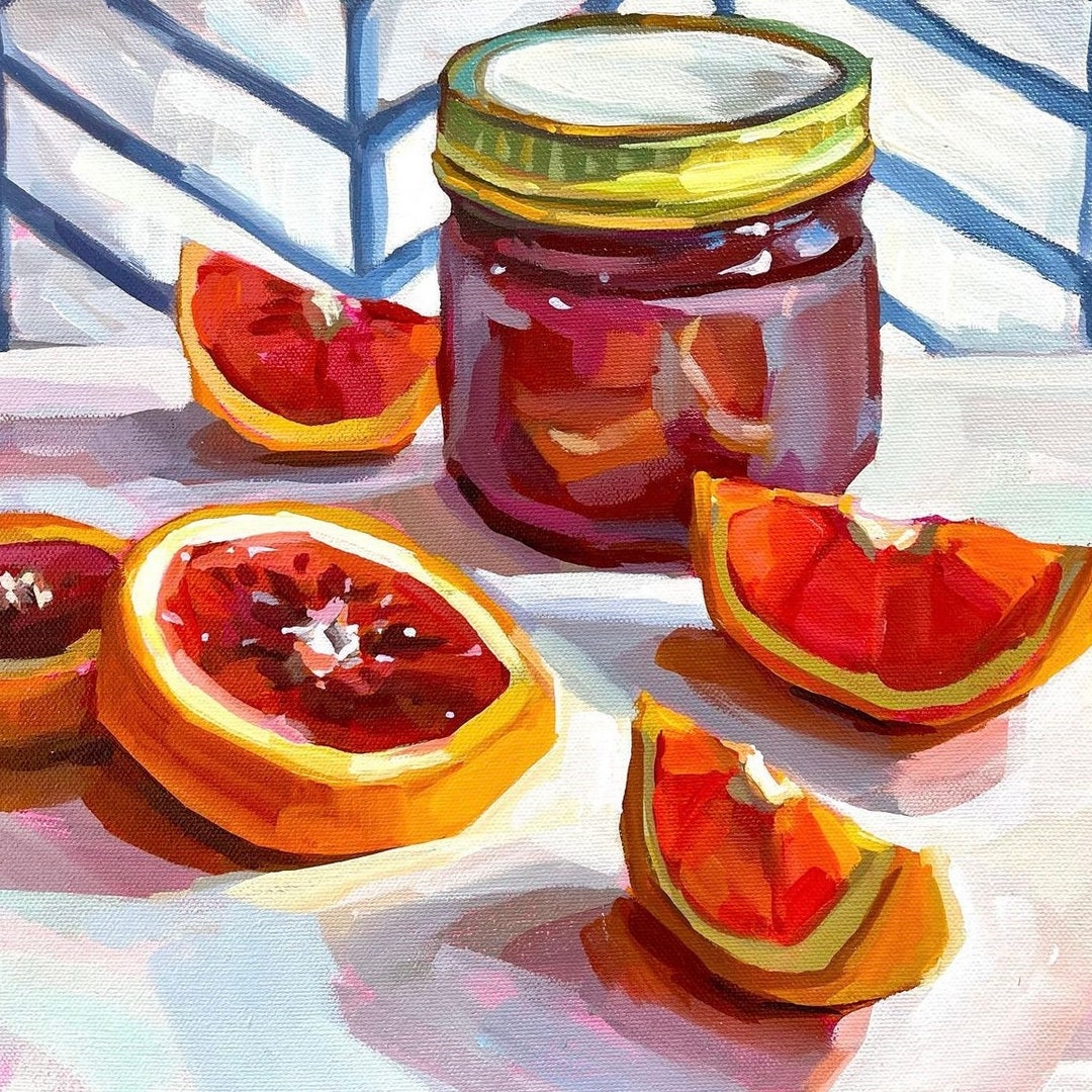 Jam Art Print, Kitchen Art, Apartment Art, Home Decor, Giclee Print - Etsy