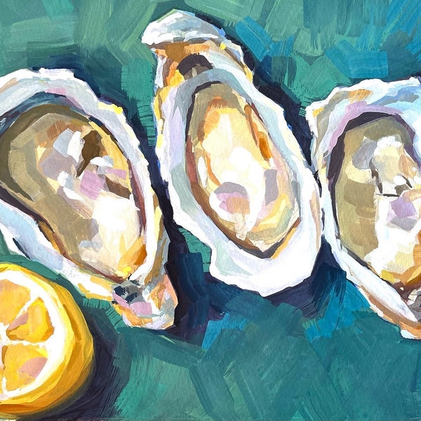 Oyster Art - Etsy