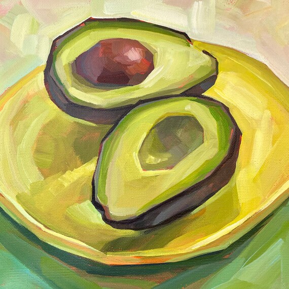 Avocado Food Art