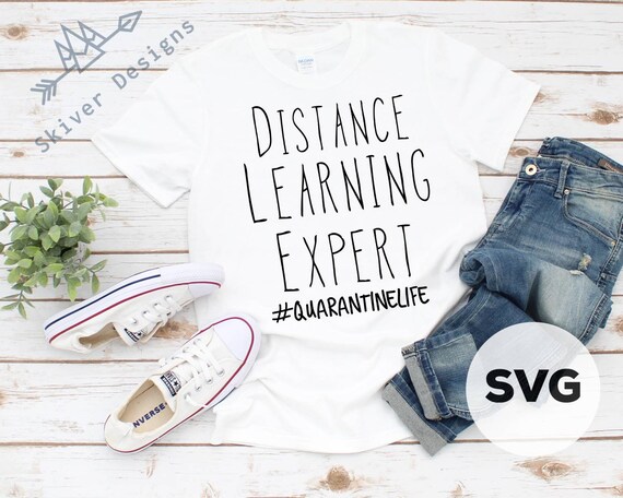 Quarantine SVG / Distance Learning Expert / Svg digital | Etsy