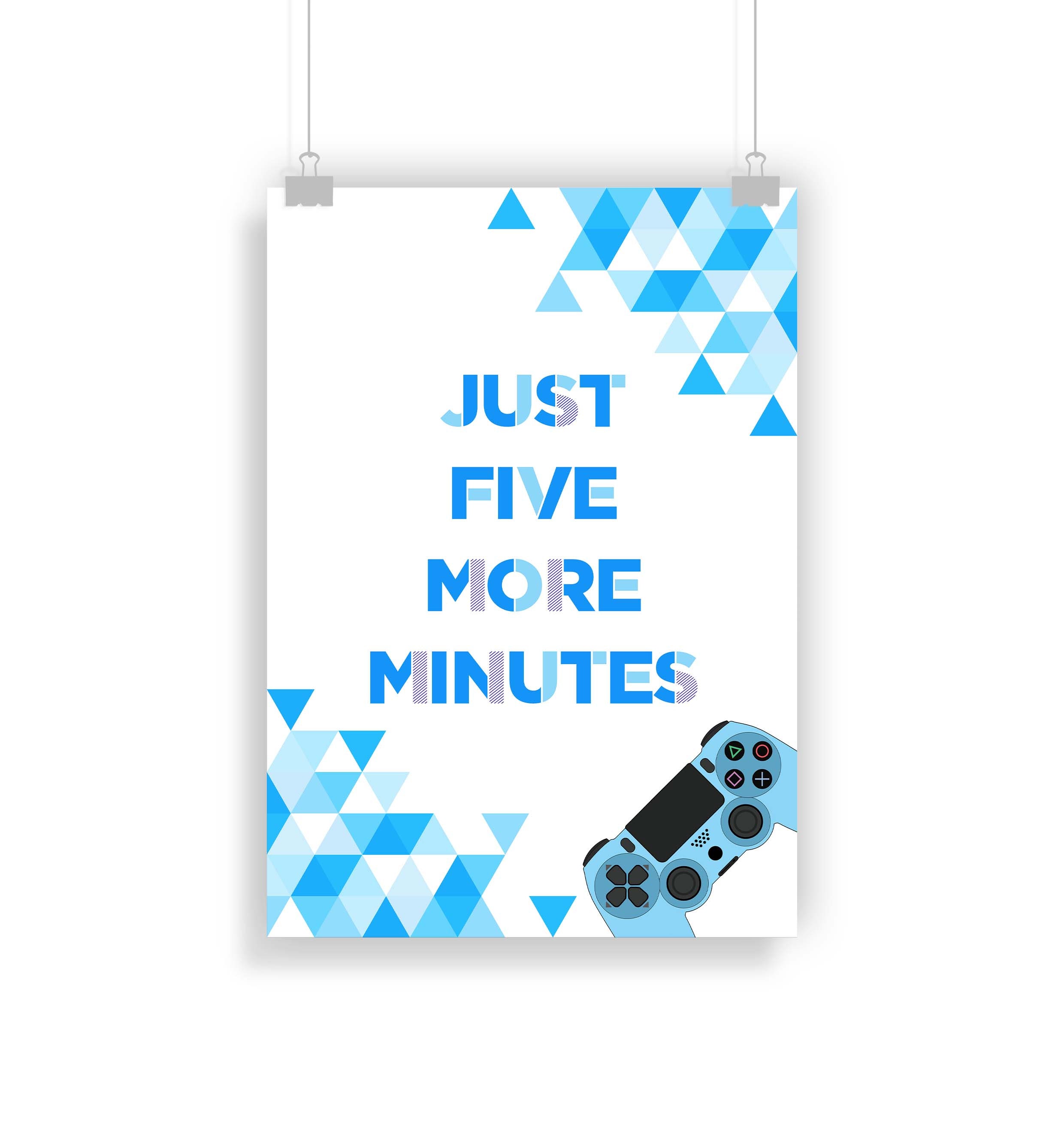 Gaming Print Gaming Poster PlayStation 4 PS4 controller | Etsy