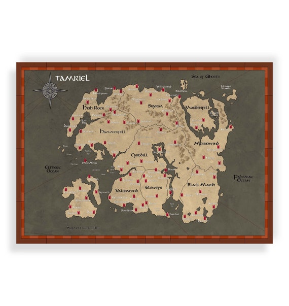 Second Age Map Of Tamriel By SkullSmithy On DeviantArt, 40% OFF