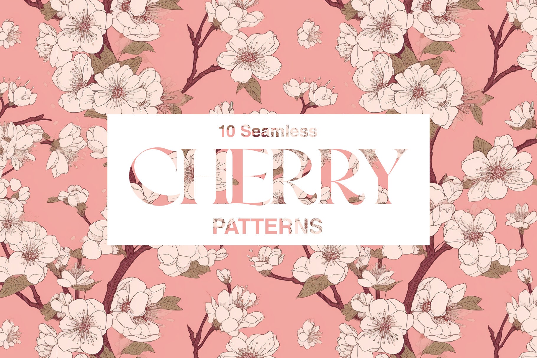 10 Cherry Blossom Patterns - Etsy