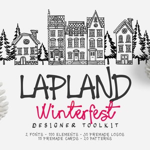Lapland Font & Toolkit - Etsy