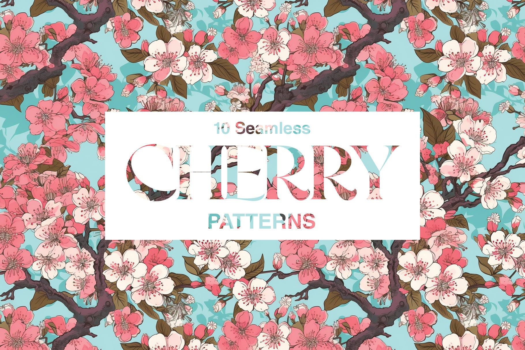 10 Cherry Blossom Patterns - Etsy
