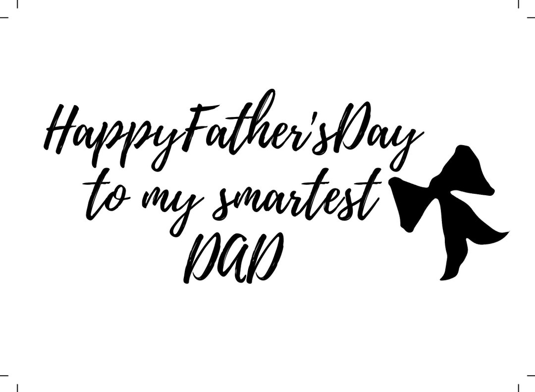 Tarjeta imprimible del Día del Padre, Tarjeta de papá imprimible, Feliz ...