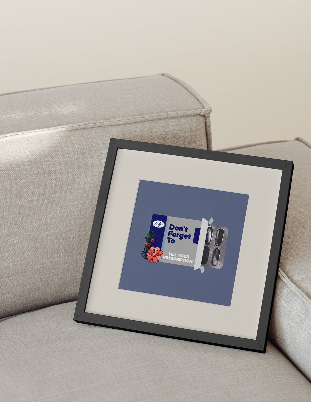 Fill Your Prescription Poster, ADHD and Autism, Mental Health Poster ...