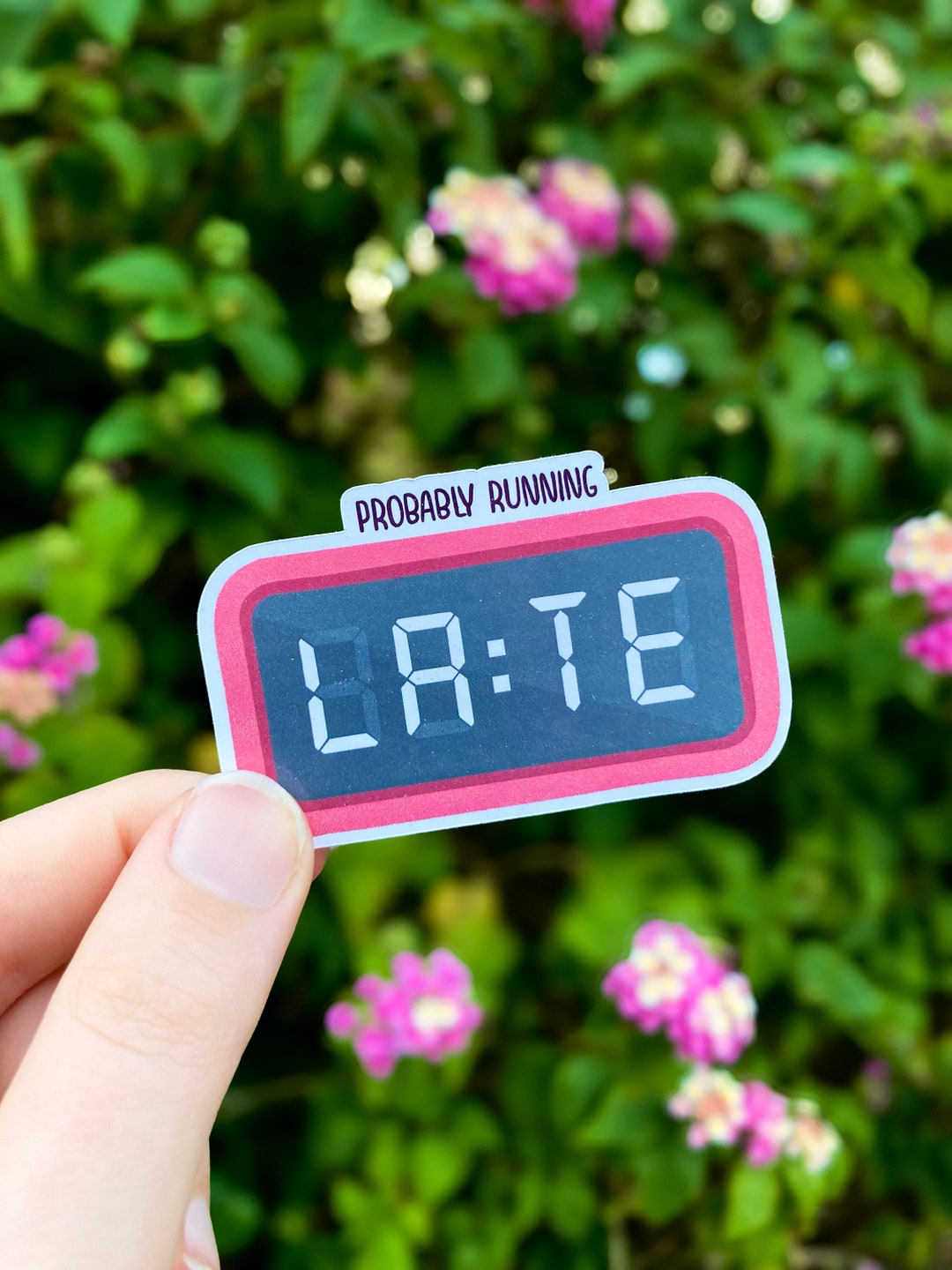 ADHD Sticker, Running Late, ADHD Planner, ADHD Gift Idea, Funny Adhd ...