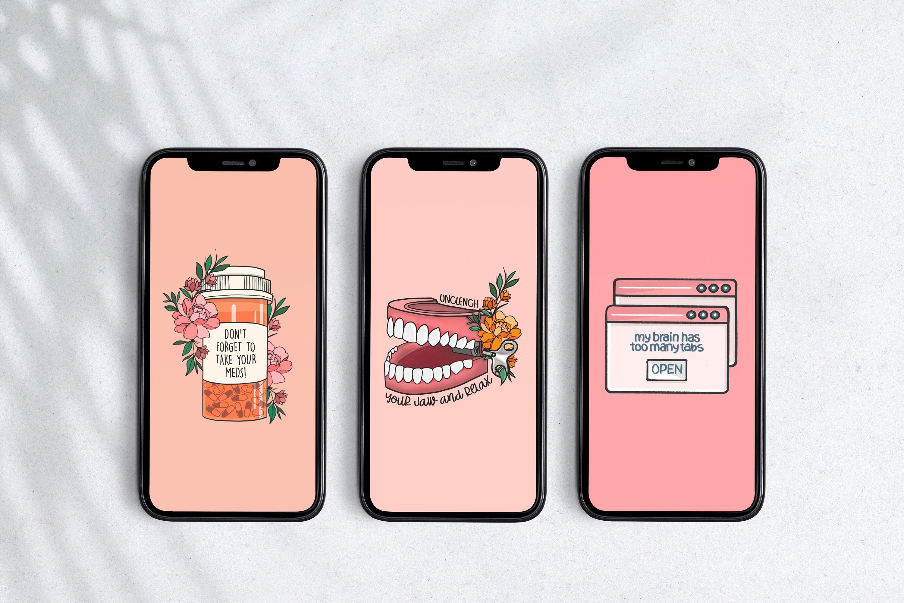 ADHD Phone Wallpapers, Reminder Wallpaper Iphone, Mental Health ...