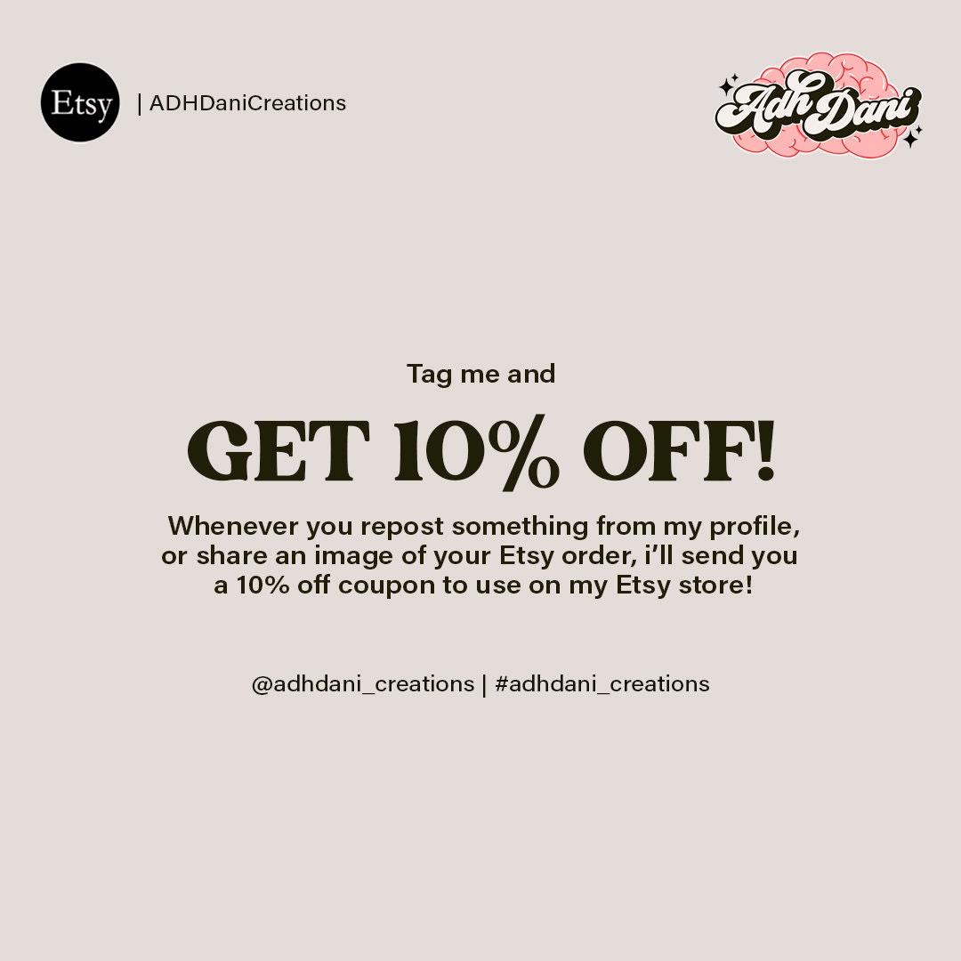 ADHD Sticker, Running Late, ADHD Planner, ADHD Gift Idea, Funny Adhd ...