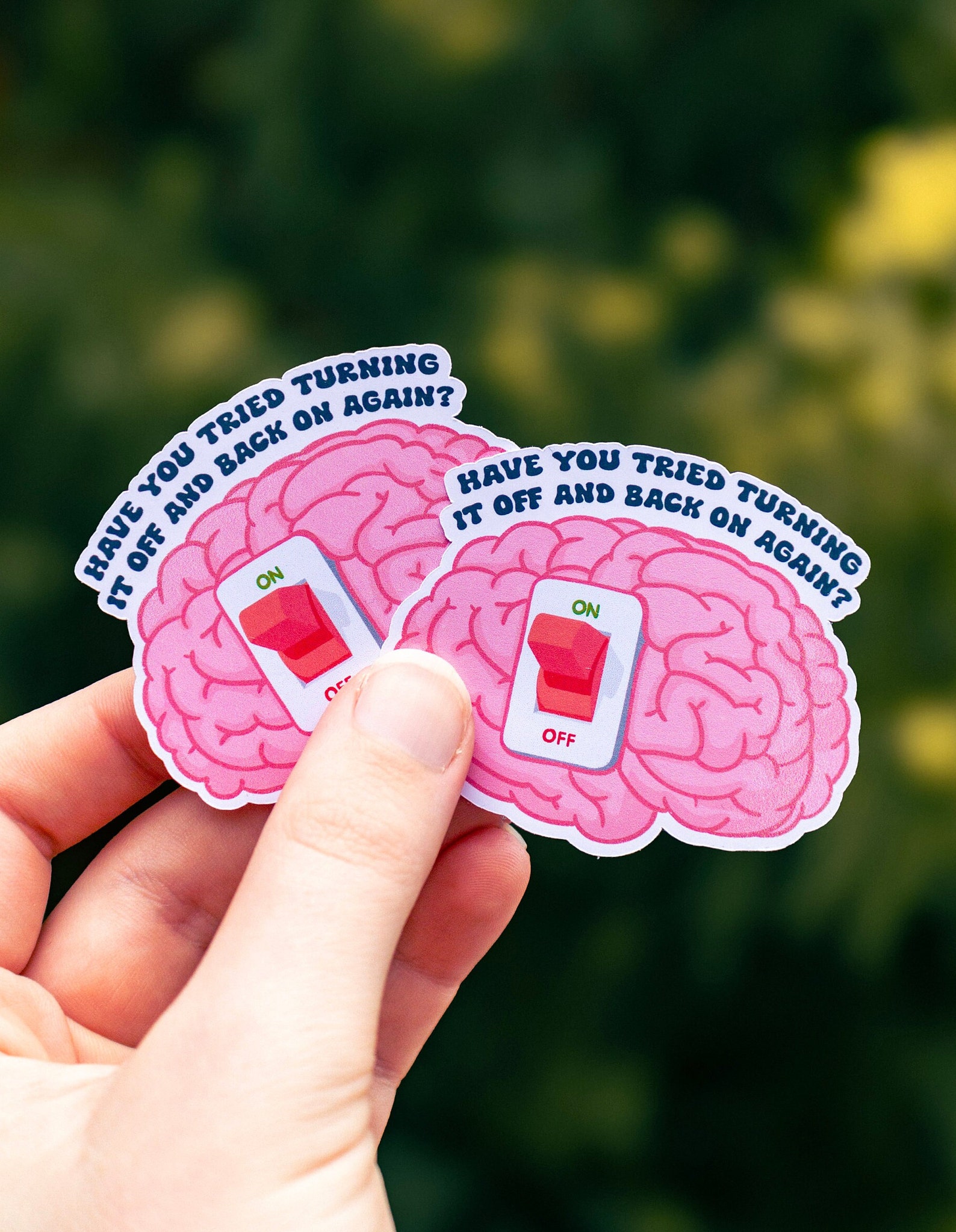 Funny ADHD Sticker, Autism Sticker, Neurodivergent Gift, Mental Health ...