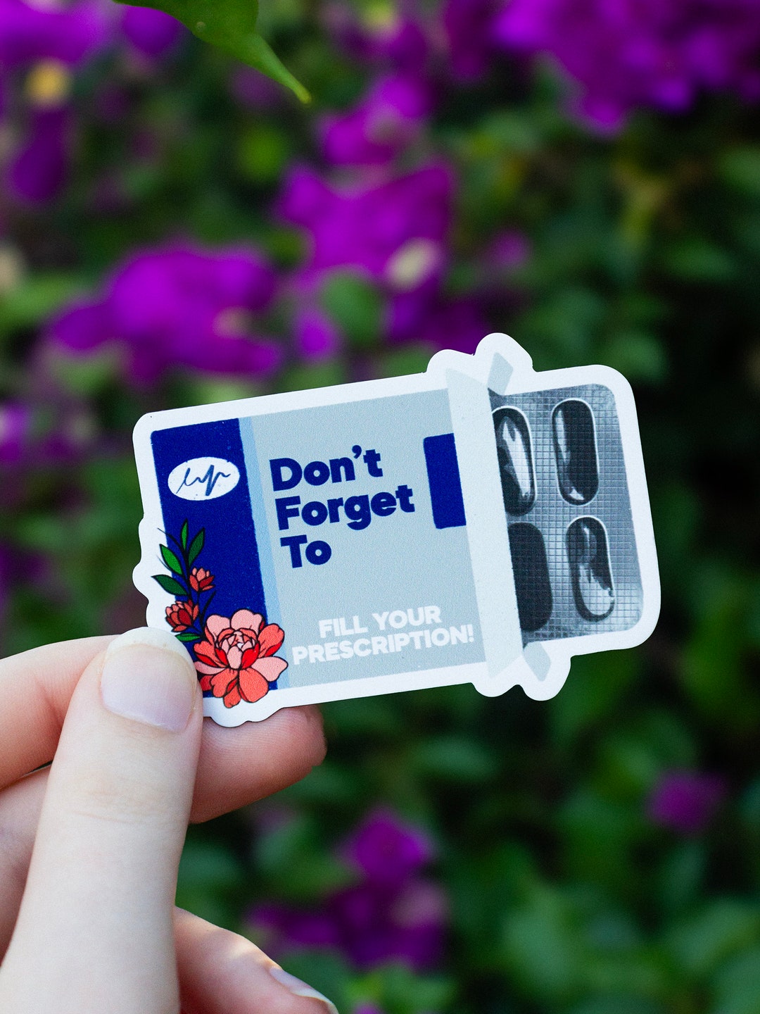 Fill Your Prescription, ADHD Medication Reminder, Fridge Magnet ...