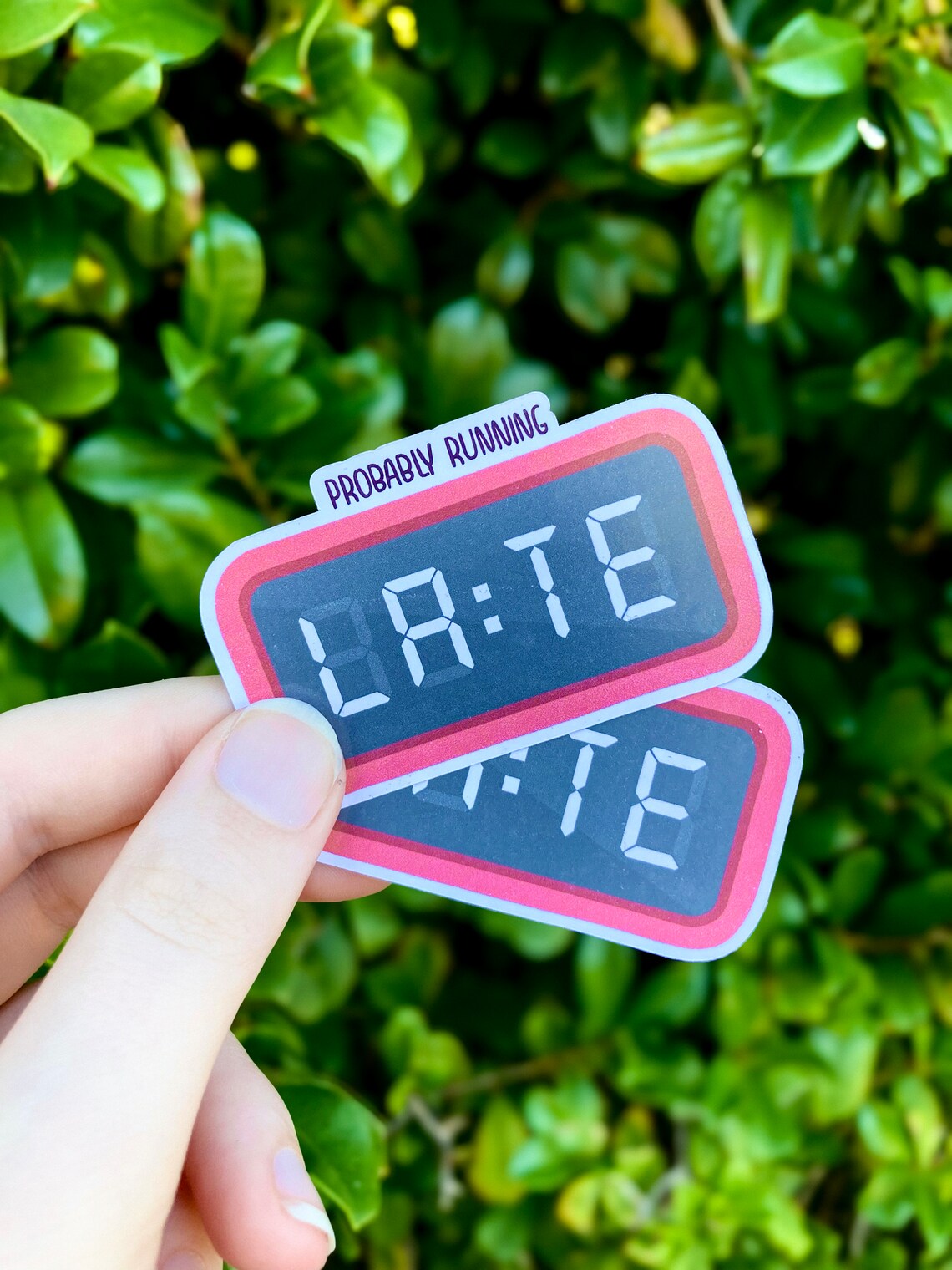 ADHD Sticker, Running Late, ADHD Planner, ADHD Gift Idea, Funny Adhd ...