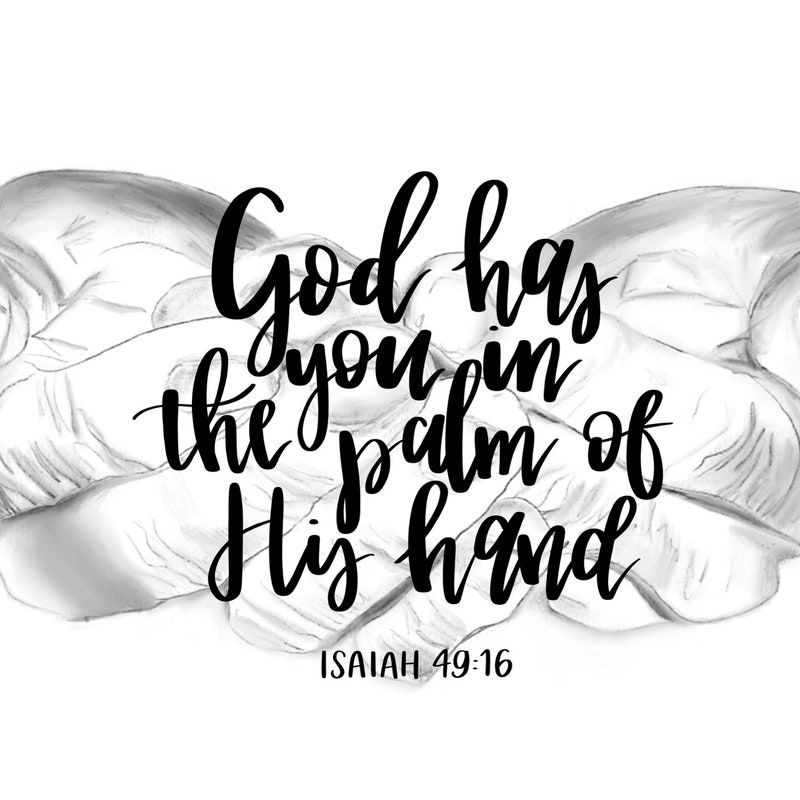 Isaiah 49 16 - Etsy