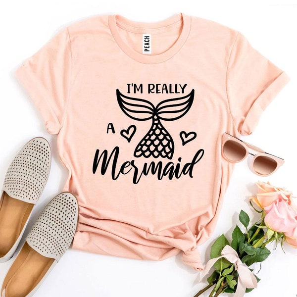 Mermaid T Shirt - Etsy